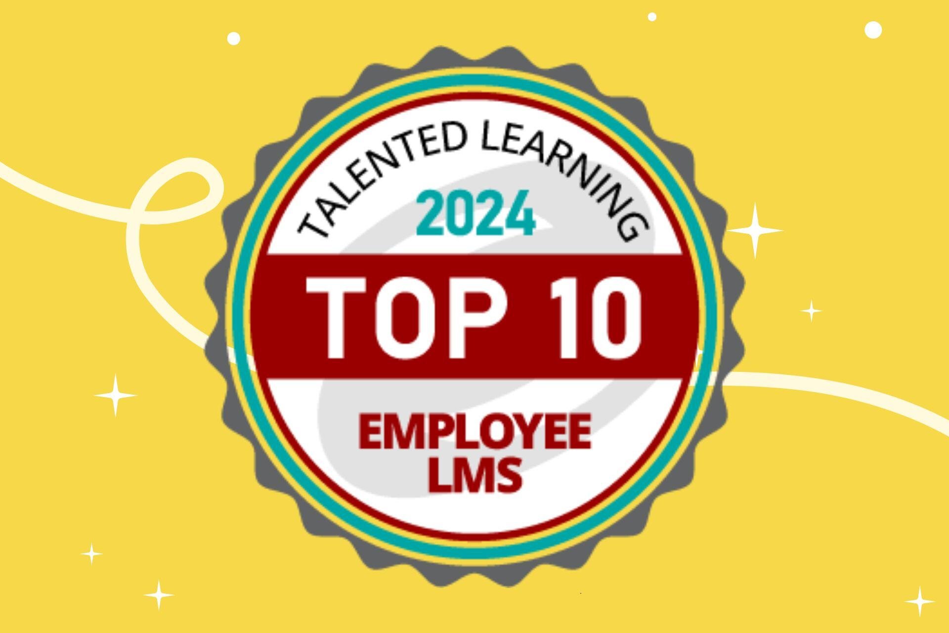 5app named a Top 10 Employee LMS by Talented Learning 5app named a Top 10 Employee LMS by Talented Learning